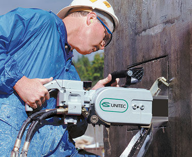 Hydraulic Concrete Chain Saws | CS Unitec