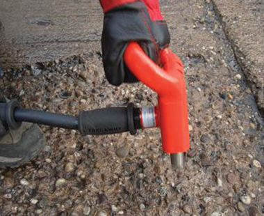 Triple-Head Pneumatic Scabbling Hammer | CS Unitec